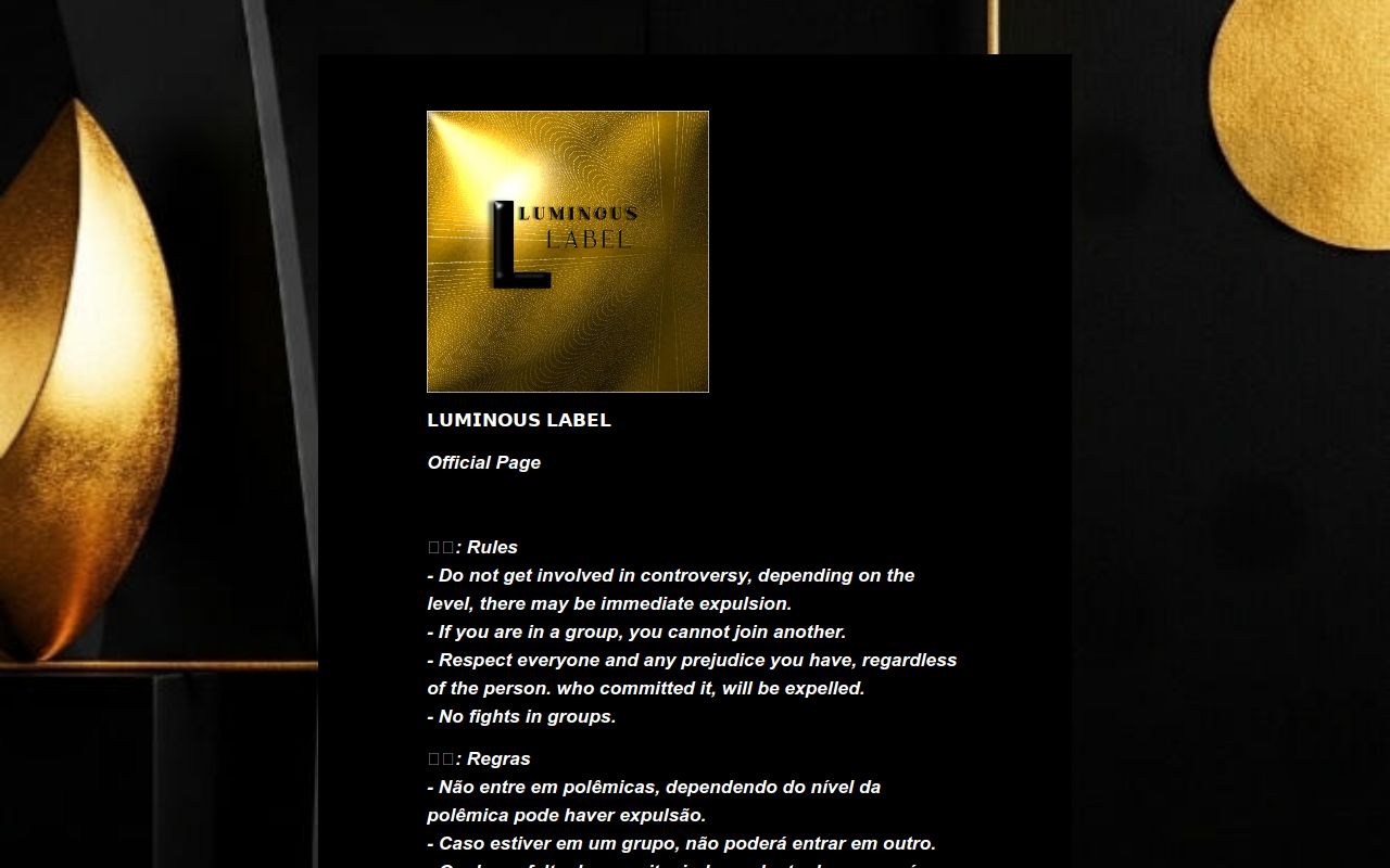 Luminous Label